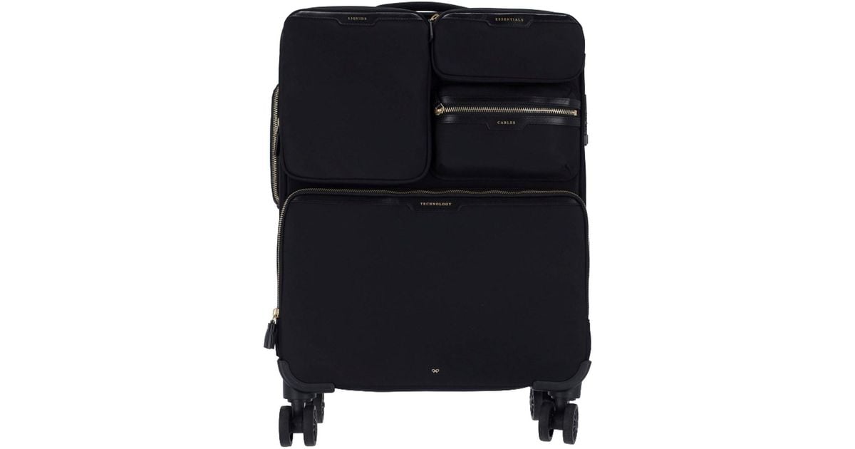 Anya Hindmarch "Short-Haul Trolley" Suitcase in Blue | Lyst UK