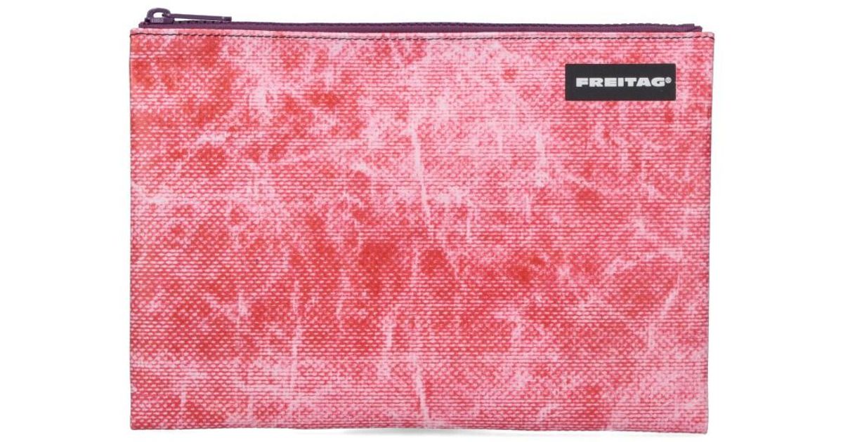 Freitag "F07 Chuck" Clutch Bag in Pink | Lyst UK