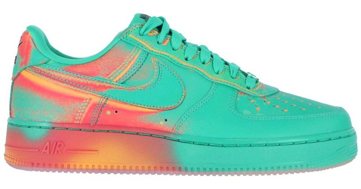 Nike Sneakers Leather in Green for Men | Lyst UK