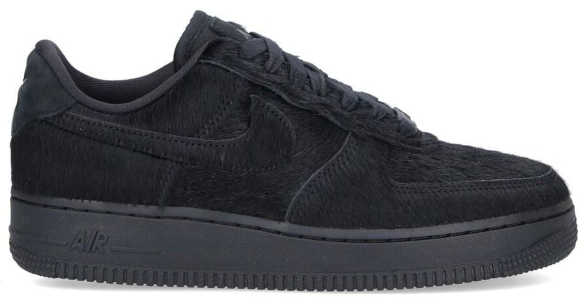Nike Air Force 107 Sneakers in Black | Lyst UK