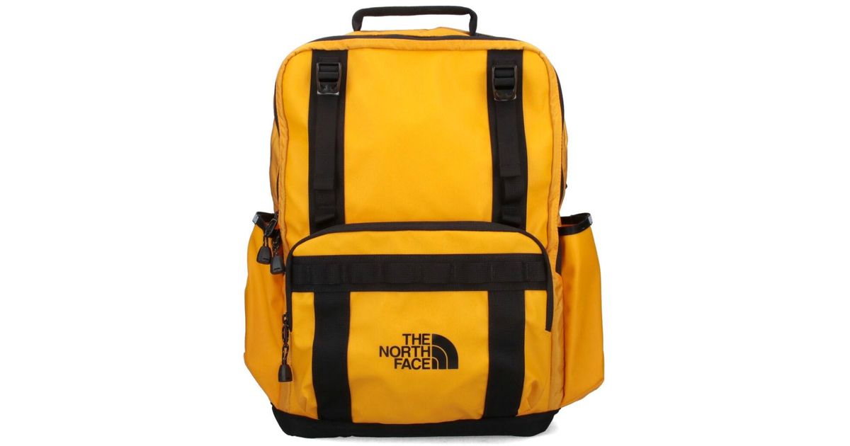 The North Face Base Camp Backpack in Yellow for Men | Lyst