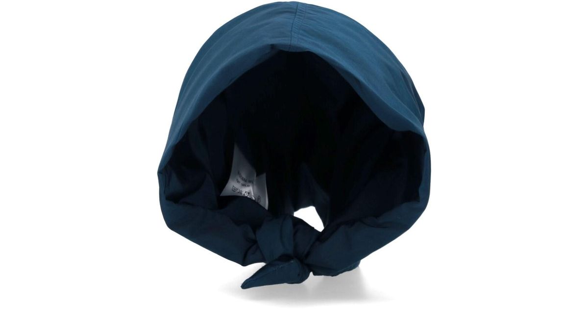 Cape Padded Hood in Blue | Lyst