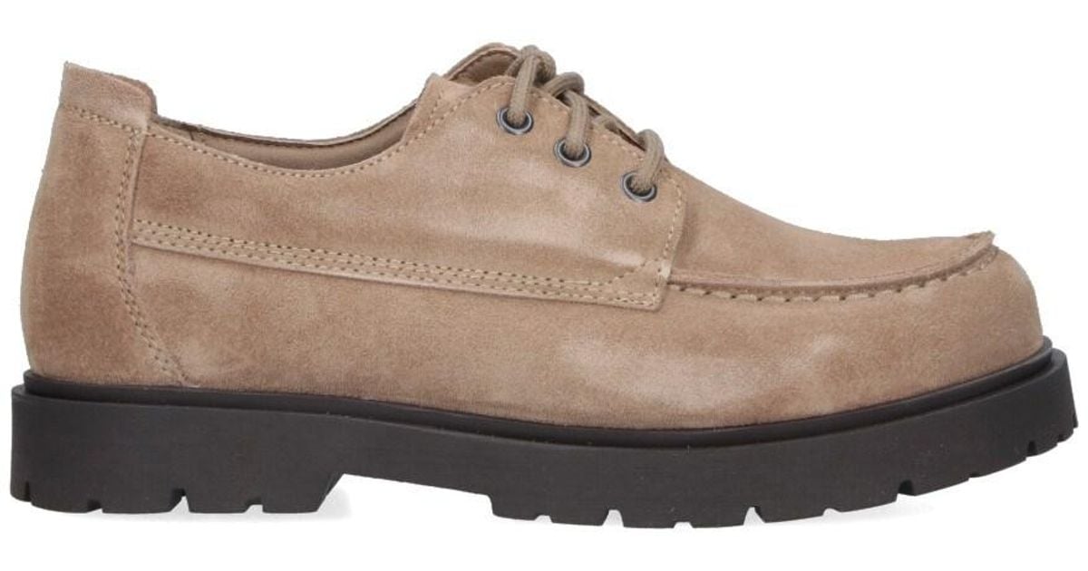 Birkenstock "Highwood Moc Lace Low" Derby Shoes in Brown | Lyst