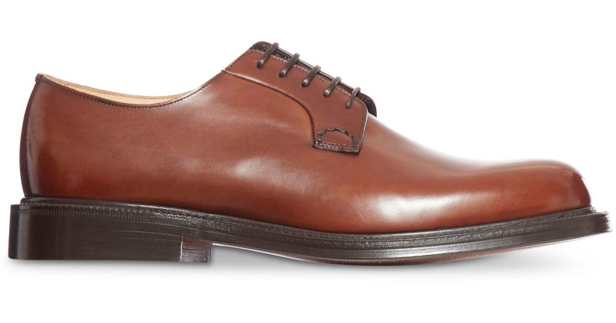 Church's Shannon Leather Derby Shoes in Brown for Men | Lyst