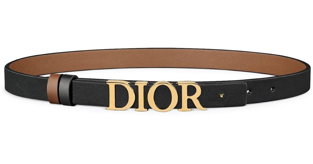 Dior Reversible D-Dream Belt in White | Lyst