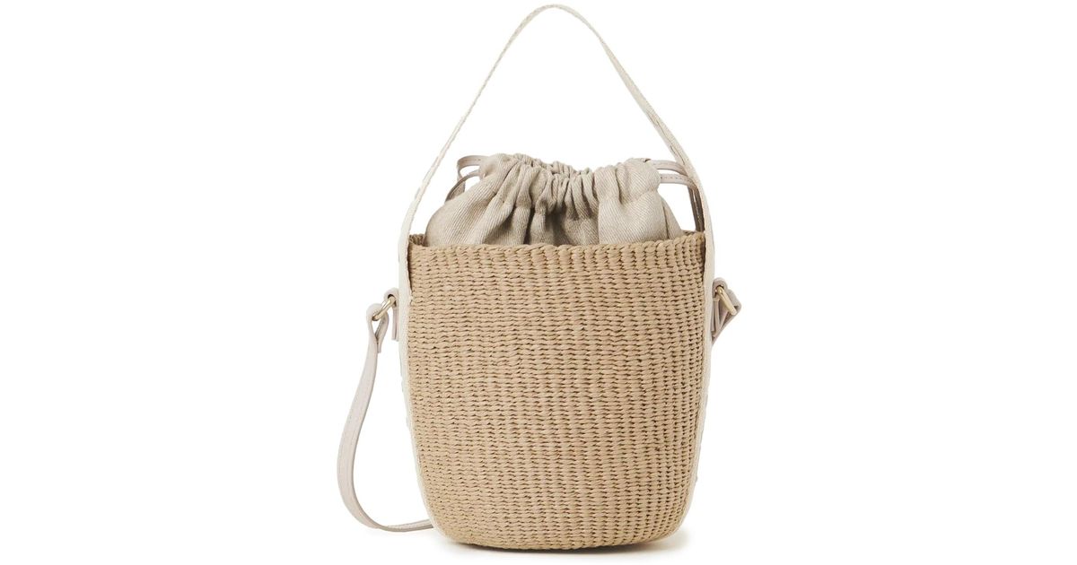 Chloé Small Basket Bag in Natural | Lyst