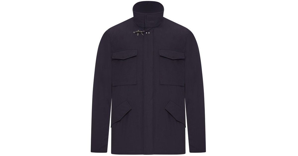Fay Explorer Field Jacket in Blue for Men | Lyst UK
