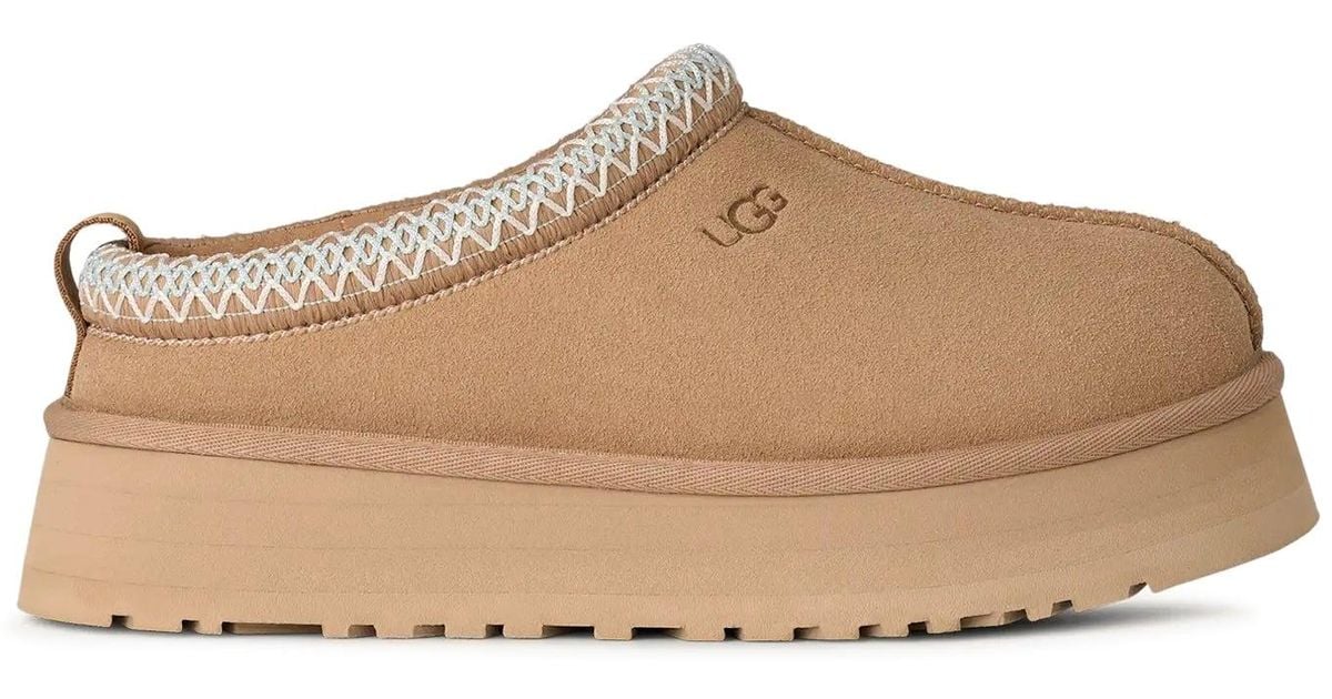 UGG Tasman Ii Slippers With Platform in Brown | Lyst UK