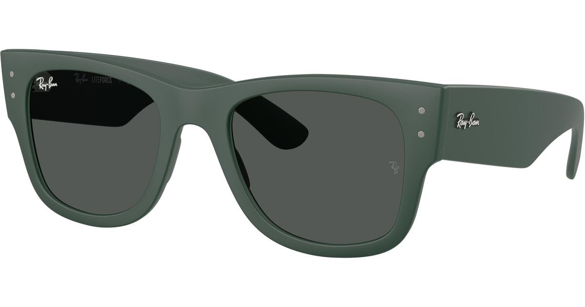 Ray-Ban Sunglass Rb4840s Mega Wayfarer Liteforce in Black | Lyst