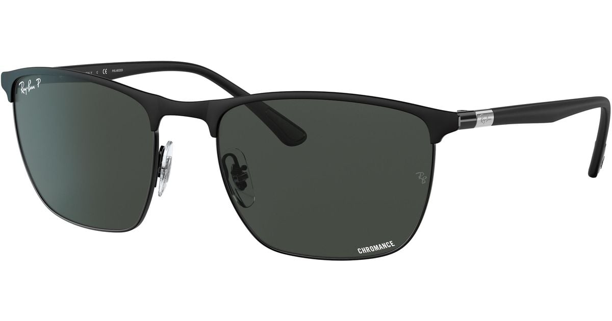 Ray-Ban Sunglass Rb3686 Rb3686 Chromance in Gray | Lyst