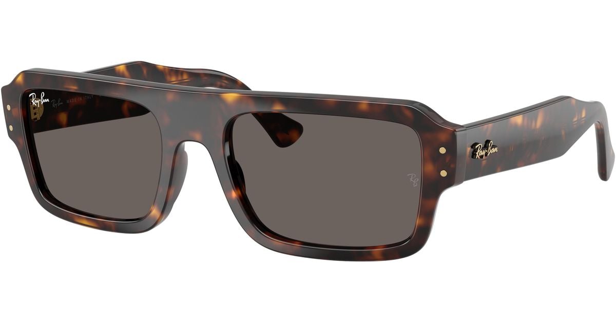 Ray-Ban Sunglass Rb4454 Lukas Bio-based in Black | Lyst