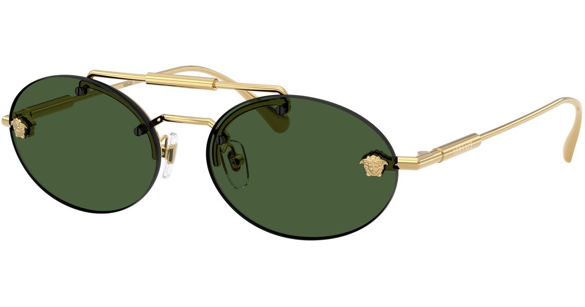 Versace Sunglass Ve2295 in Green | Lyst