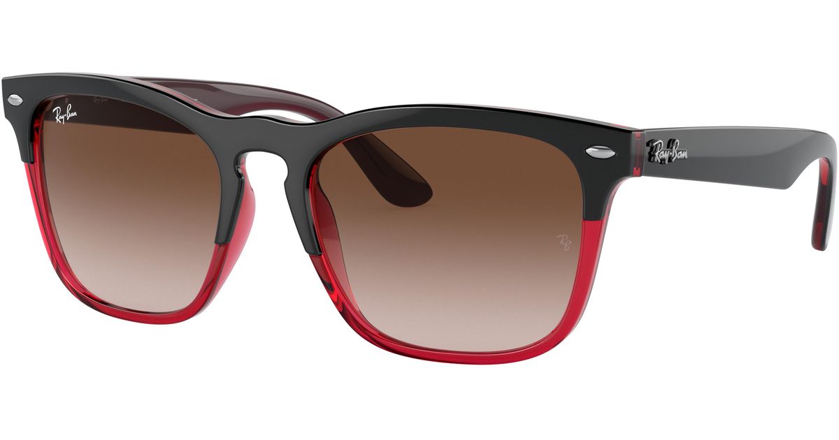 Ray-Ban Steve Sunglasses Frame Lenses in Black | Lyst