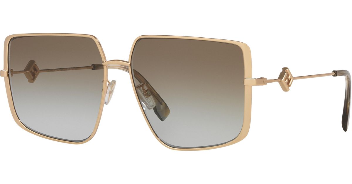 Fendi Sunglass Fe40148u in Black | Lyst Australia