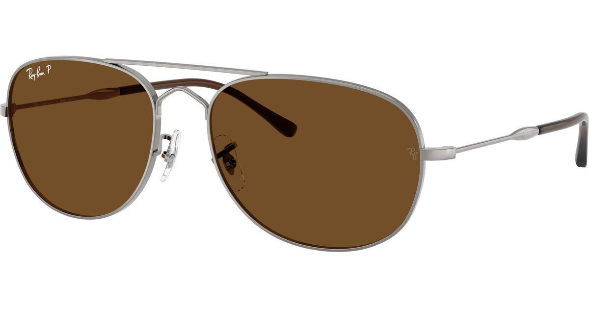 Ray-Ban Sunglass Rb3735 Bain Bridge in Black | Lyst