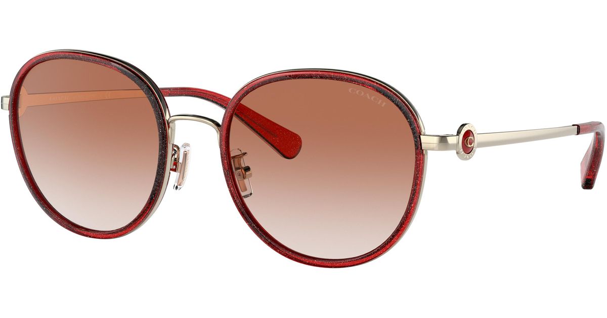 COACH Sunglass Hc7129 Cny Edition in Black | Lyst