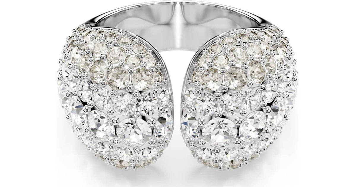 Swarovski Sublima Cocktail Ring in Metallic | Lyst