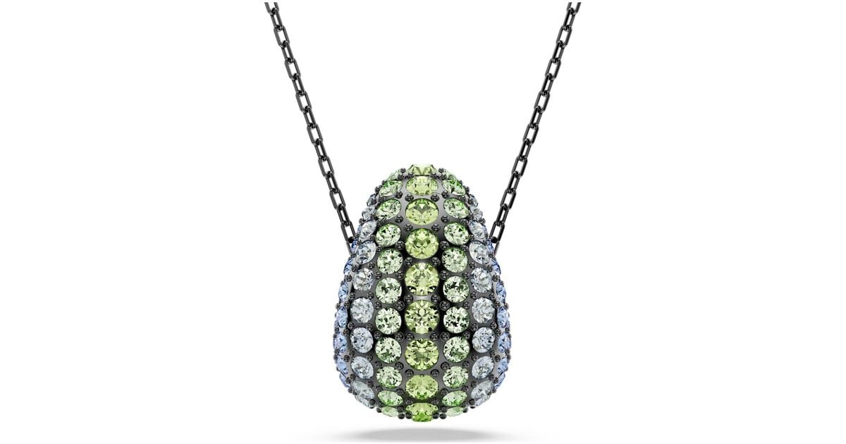 Swarovski Sublima Pendant in Green | Lyst