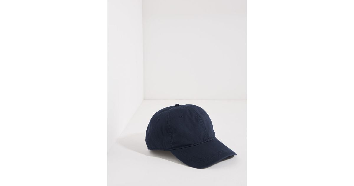 Talbots Twill Baseball Cap in Blue | Lyst