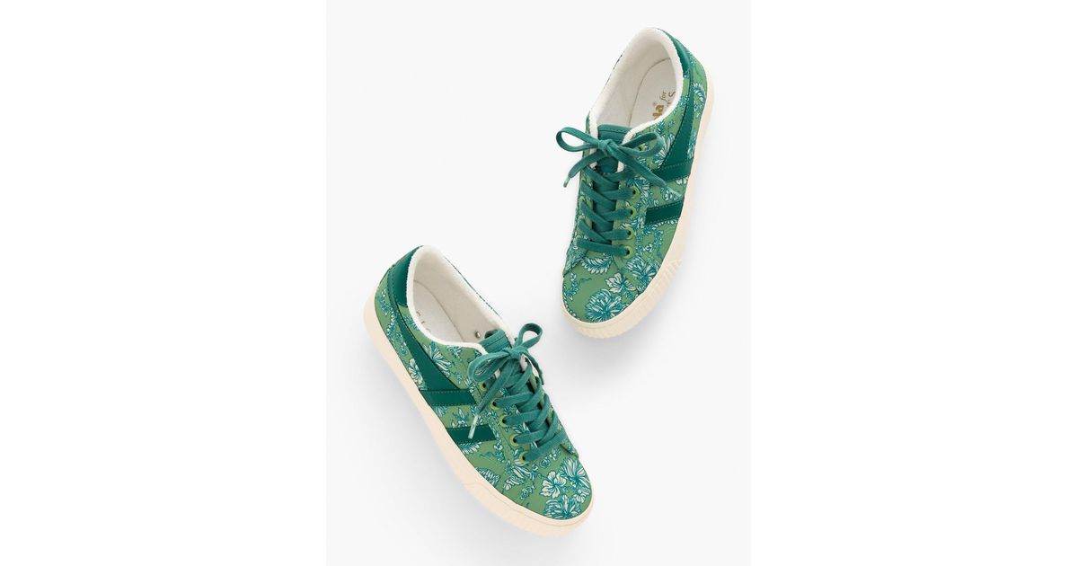Gola ® Mark Cox Tennis Sneakers in Green | Lyst UK
