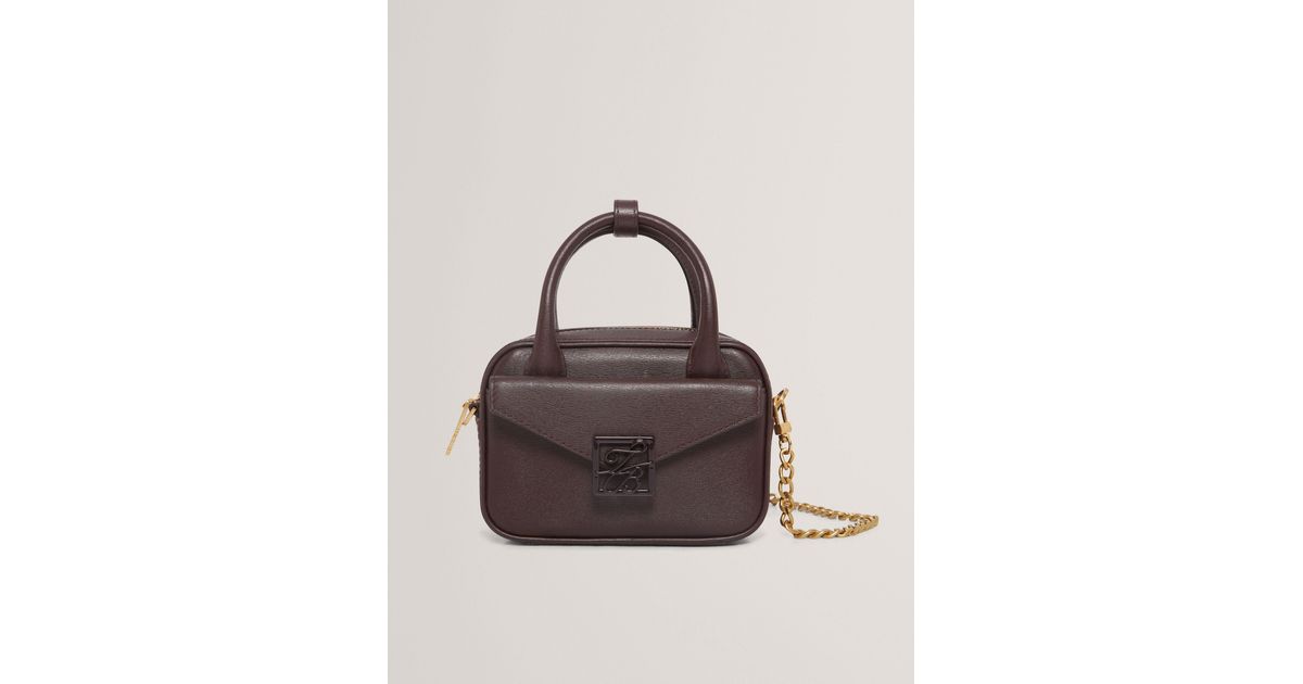 Ted Baker Anibela Top Handle Mini Leather Camera Bag | Lyst UK