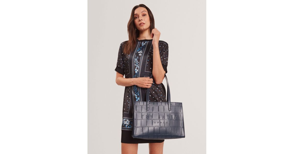 Ted Baker Croccel in Blue | Lyst UK