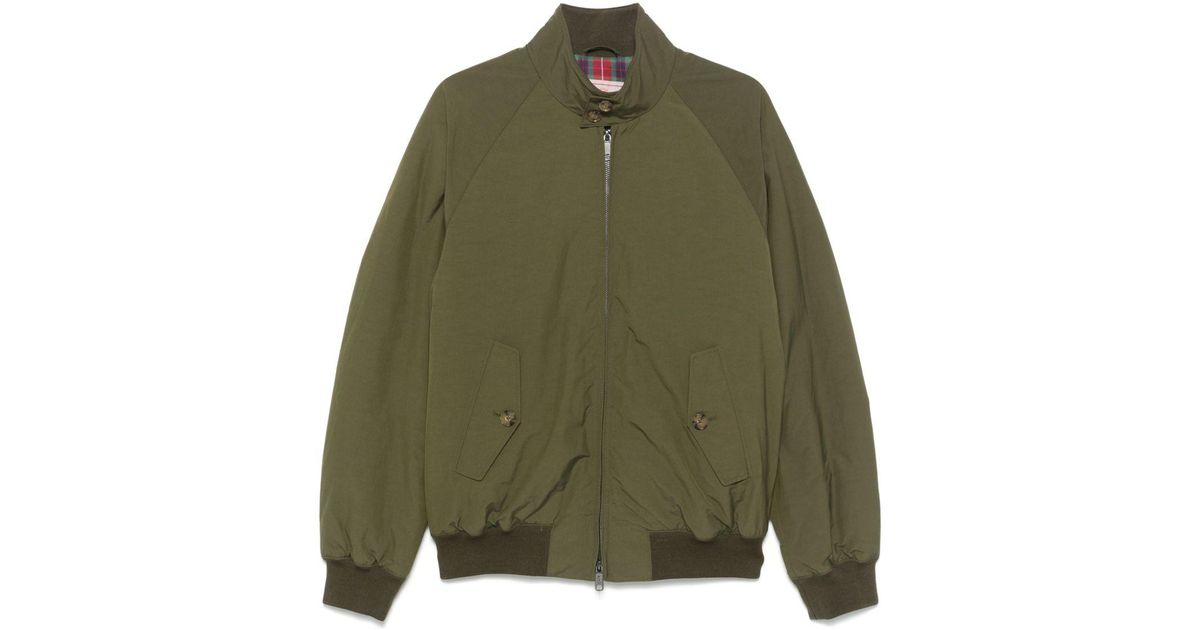 Baracuta Harrington Jacket in Green for Men | Lyst UK