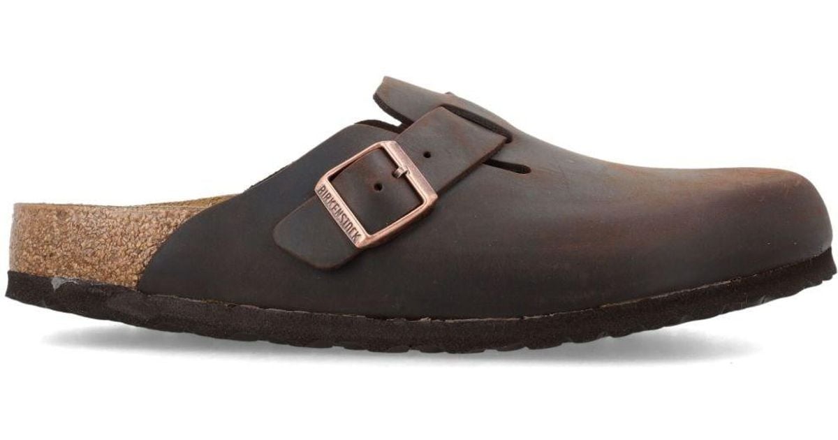 Birkenstock Boston Slipper in Brown for Men | Lyst UK