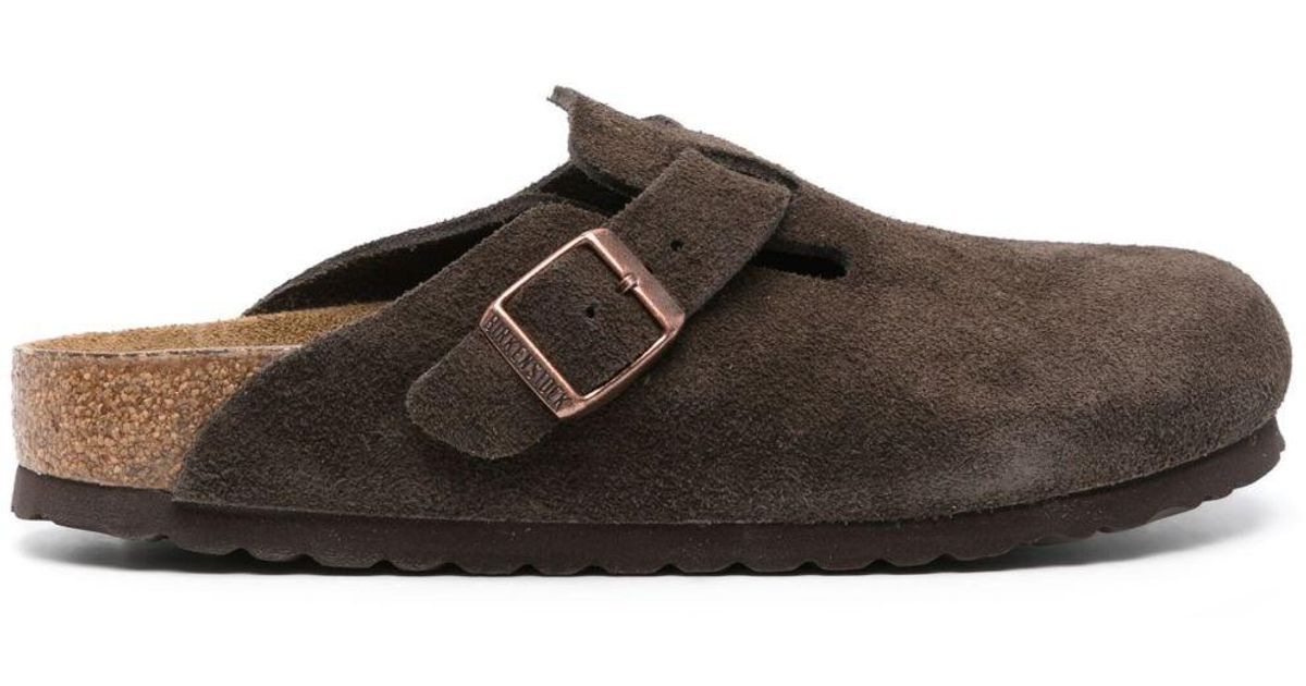 Birkenstock Boston Slipper in Brown for Men | Lyst UK