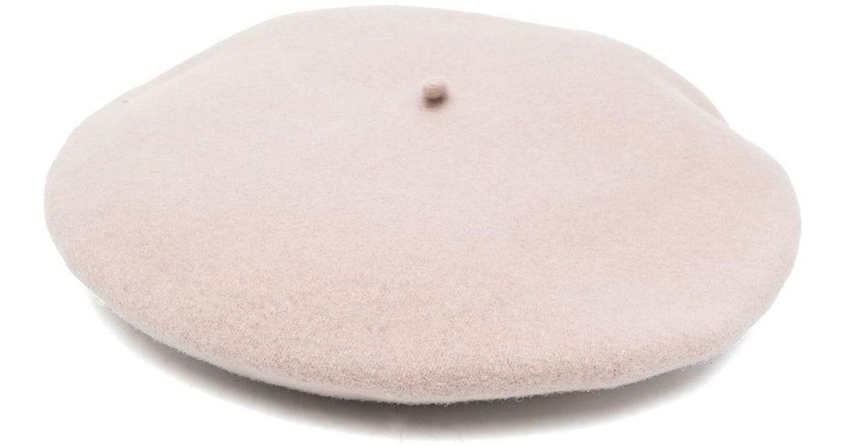 Borsalino Wool Basque Hat in Pink for Men | Lyst UK