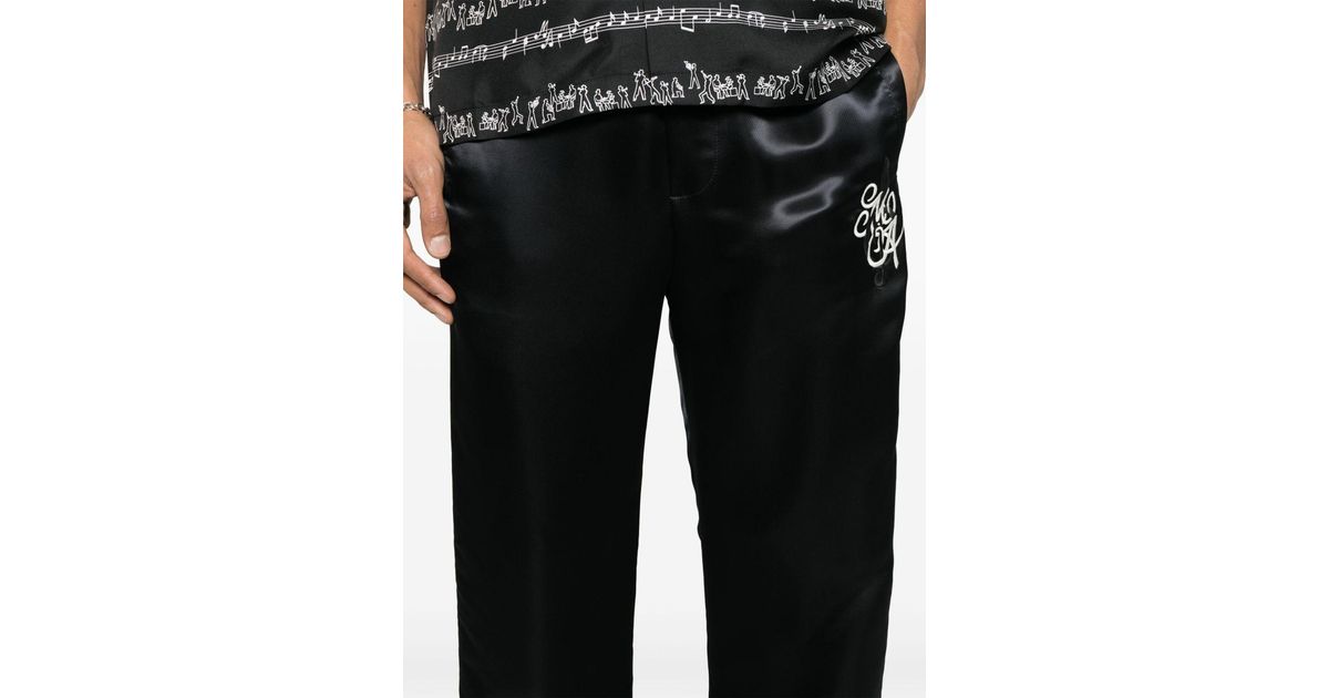 Amiri Ma Music Note Sports Pants in Black for Men | Lyst