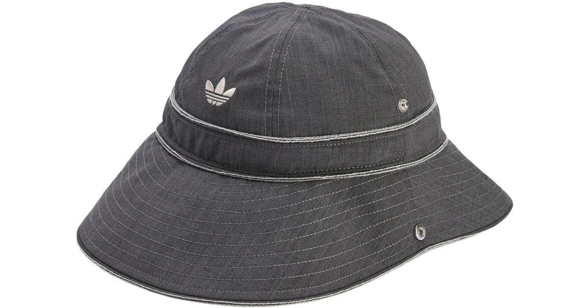 Adidas by Wales Bonner Hat Wb Bucket Hat in Grey for Men | Lyst UK