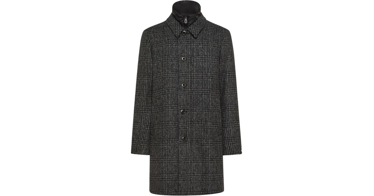 Peuterey Fionnghal Coat in Grey for Men | Lyst UK