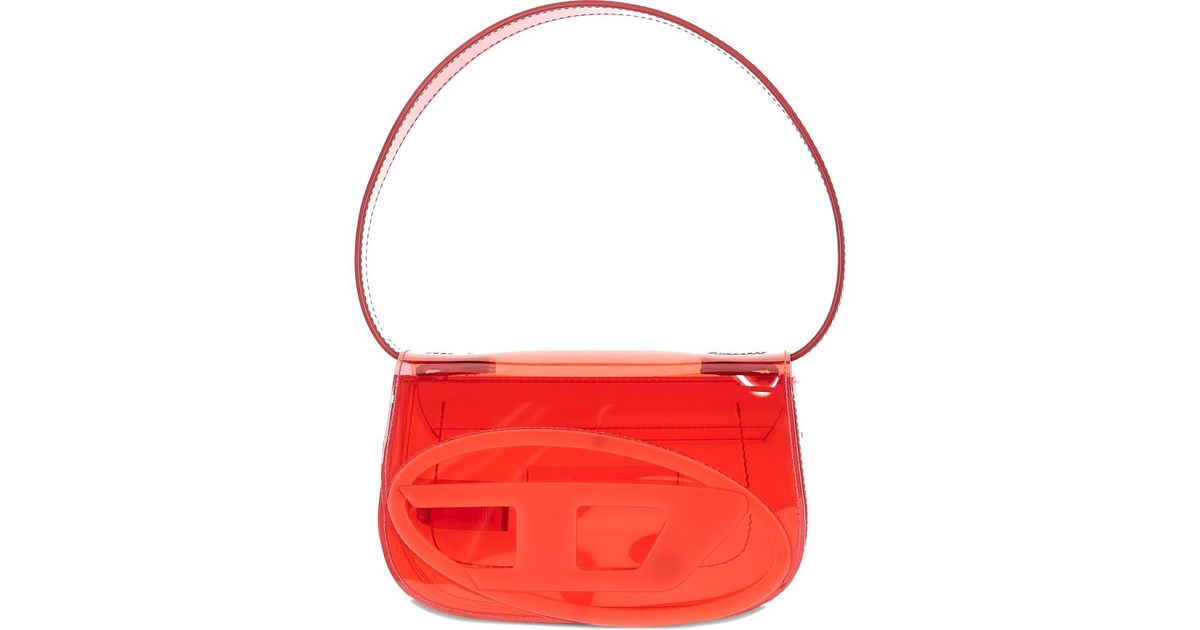 DIESEL 1Dr Shoulder Bag in Red | Lyst UK