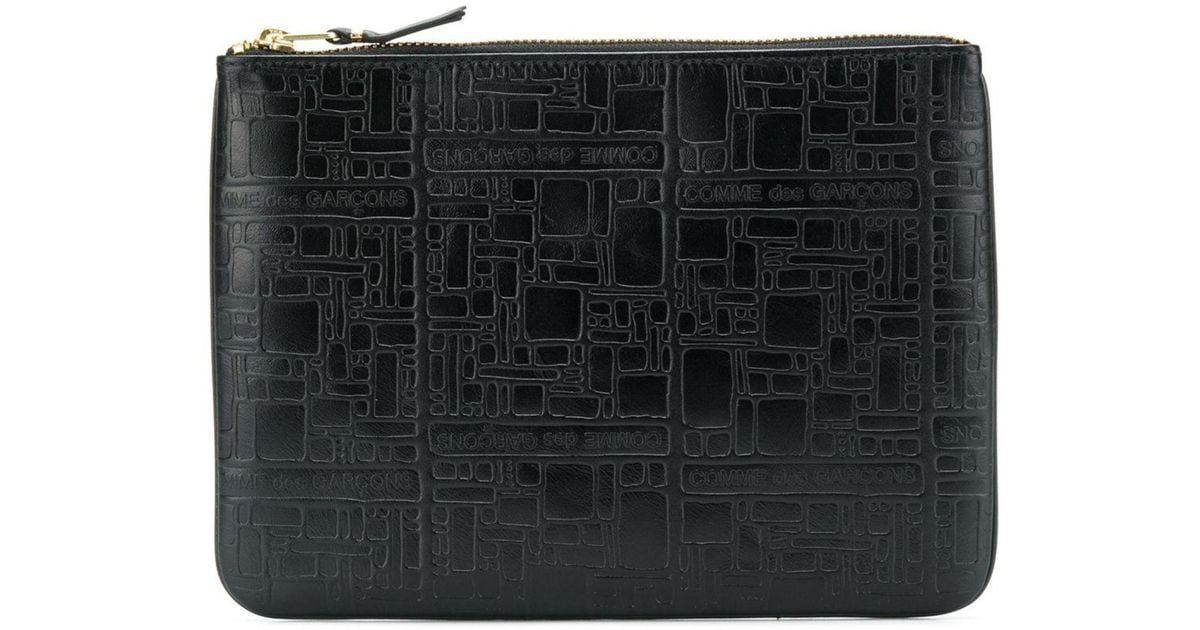 Comme des Garçons Zip Wallet in Black for Men | Lyst UK