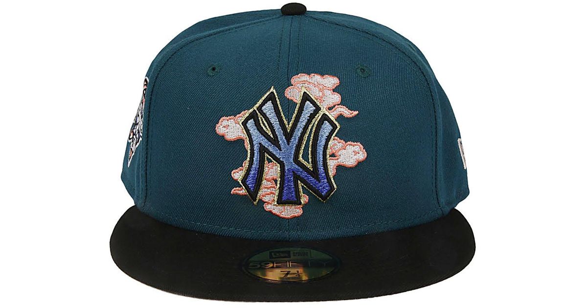 New Era Capsule 59Fifty New York Yankees Cap in Blue for Men | Lyst