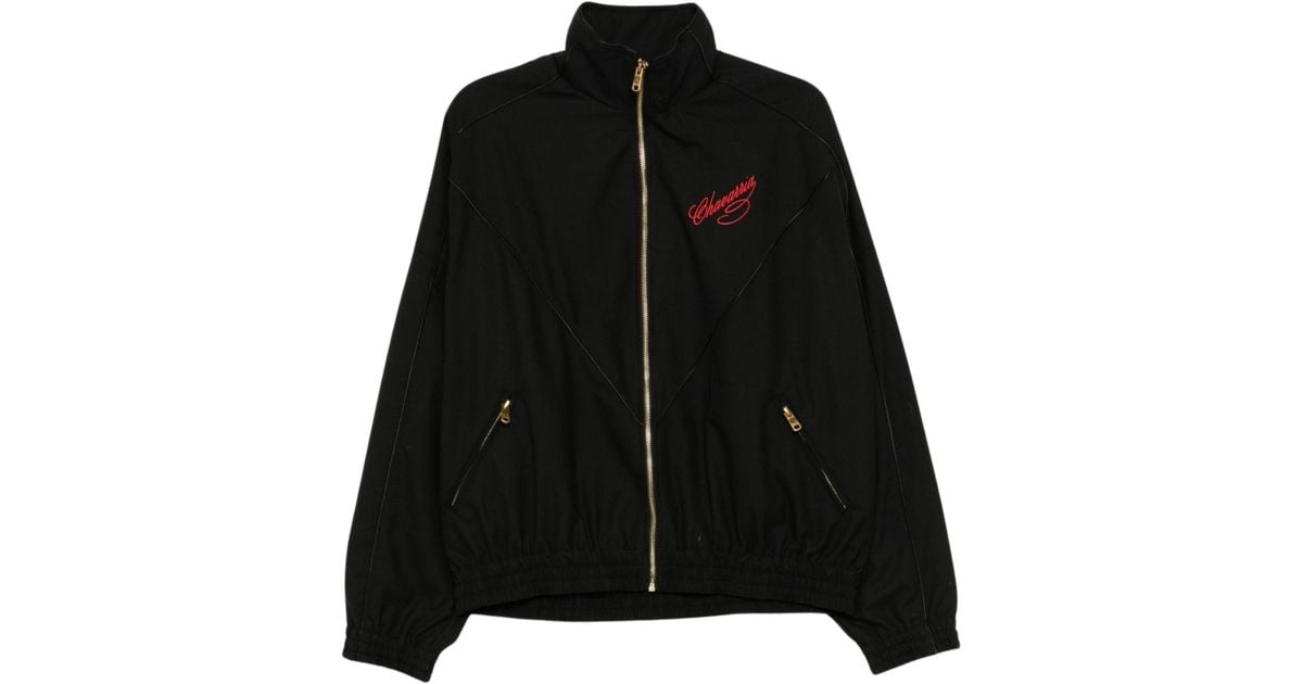 Willy Chavarria Ruff Rider Jacket in Black for Men | Lyst UK