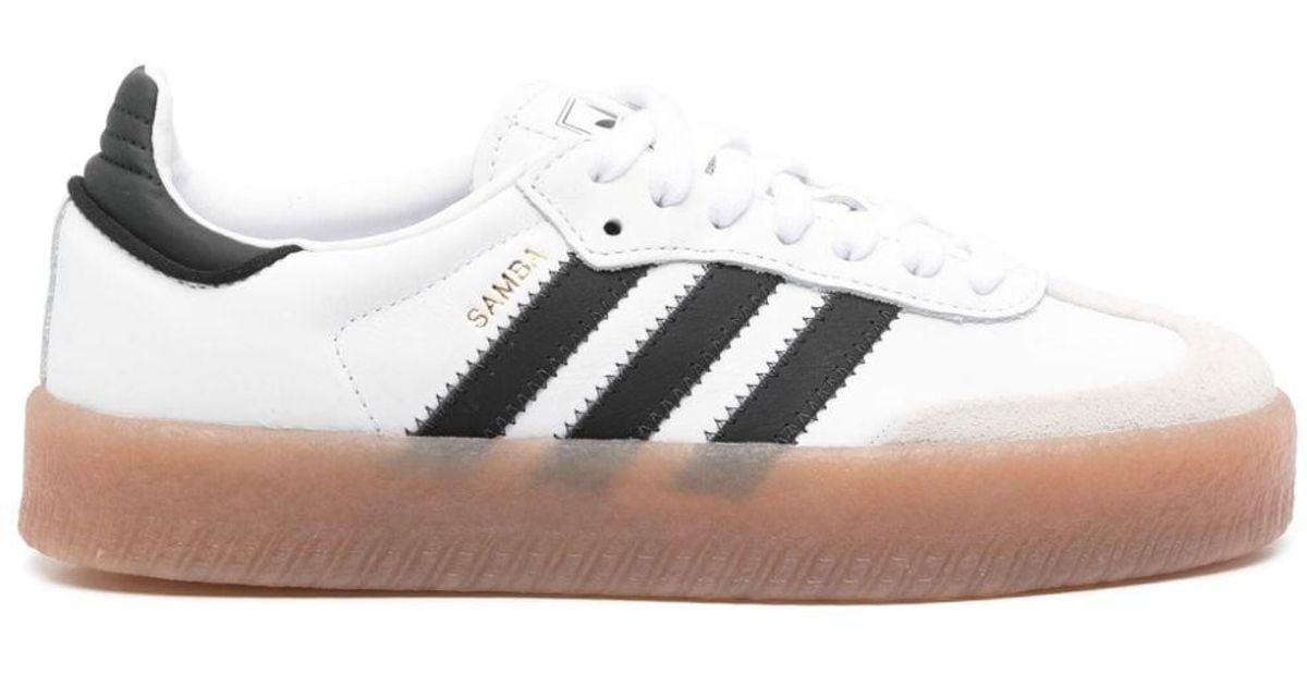 adidas Samba Platform Sneaker in Pink | Lyst