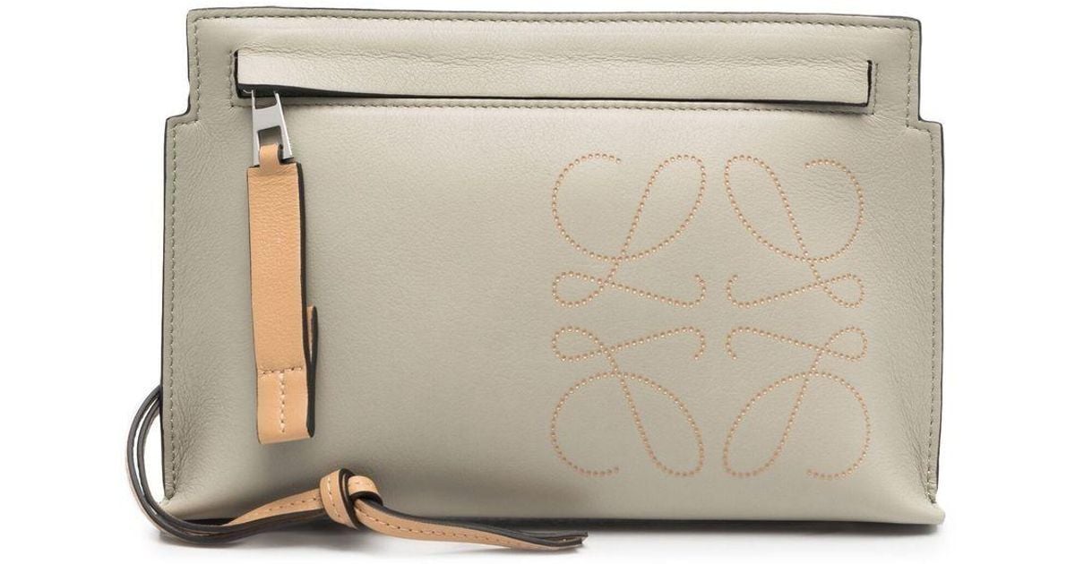 Loewe Mini T Brand Pouch | Lyst