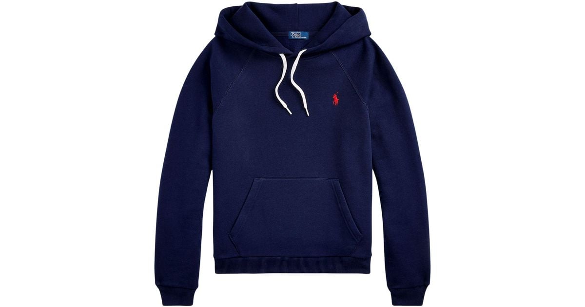 Polo Ralph Lauren Hoodie With Logo in Blue | Lyst UK