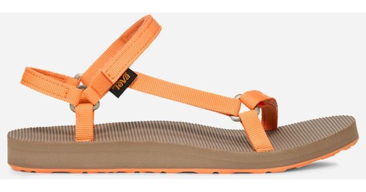 Teva Original Universal Slim Sandals in Black | Lyst UK