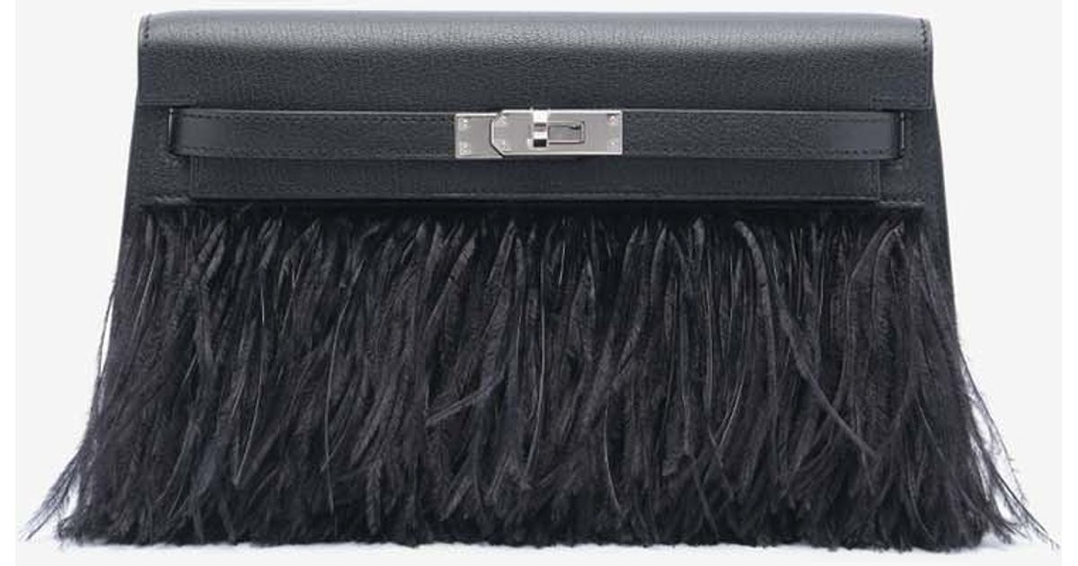 Hermès Kelly Elan Folie in White | Lyst