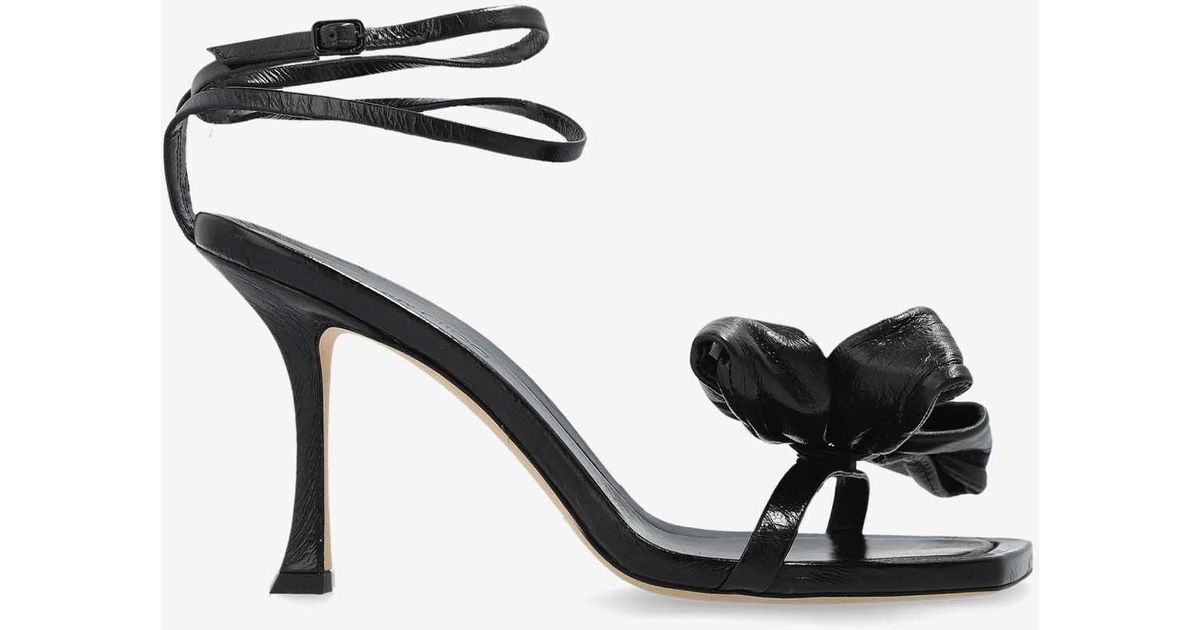 Jimmy Choo Heeled Sandals 'Staz in Black | Lyst