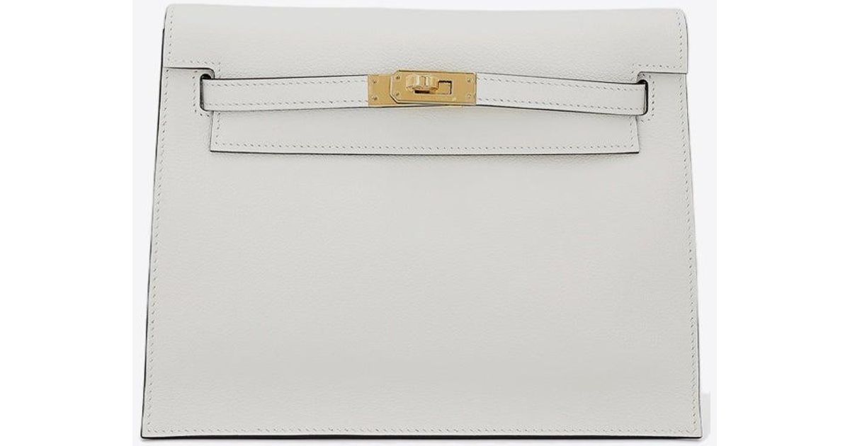 Hermès Kelly Danse in White | Lyst