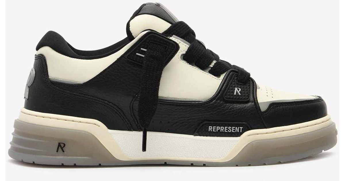Represent Studio Low-Top Sneakers in Black for Men | Lyst