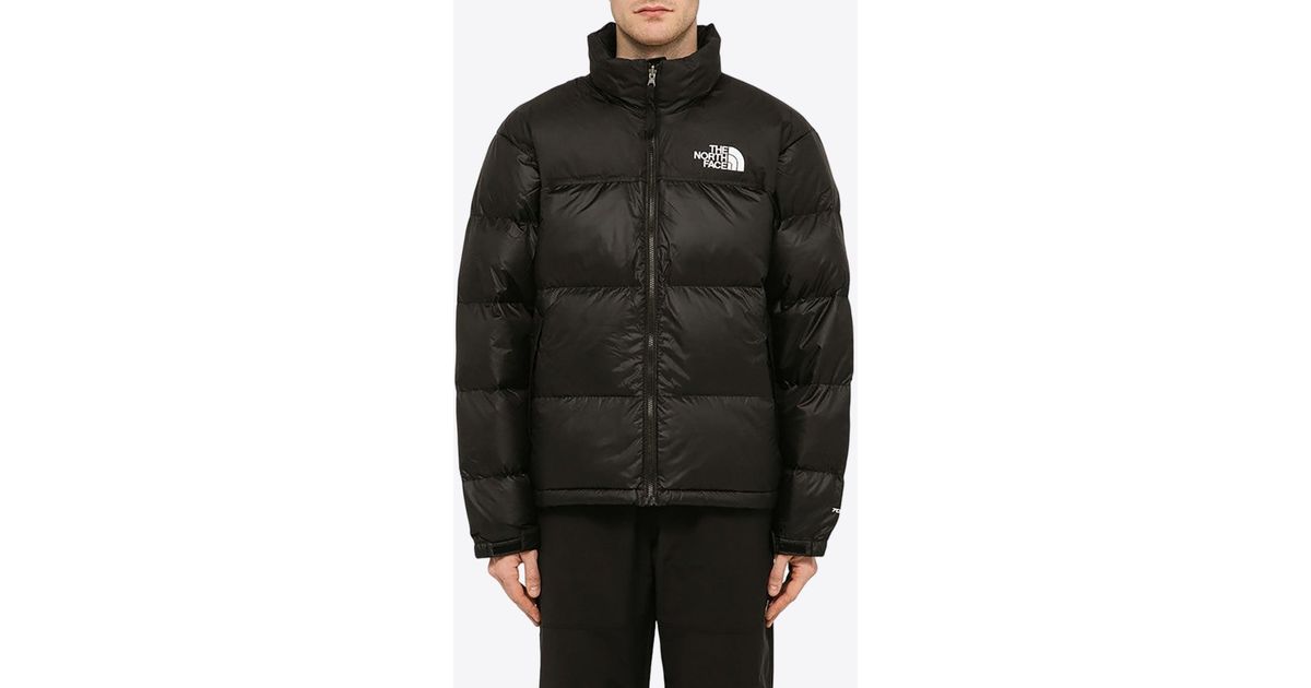 The North Face 1996 Retro Nuptse Zip-Up Down Jacket in Black for Men | Lyst