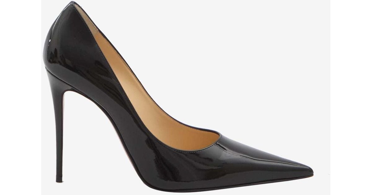 Christian Louboutin Kate Max 100 Leather Pumps in White | Lyst