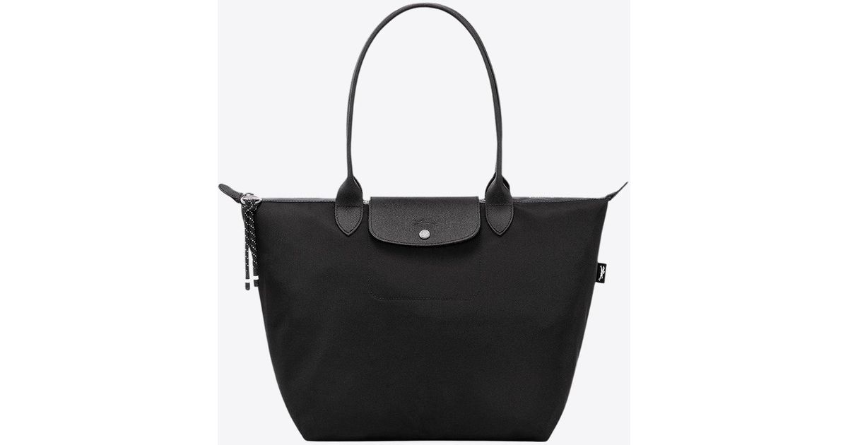 Longchamp Large Le Pliage Energy Tote Bag in Black | Lyst