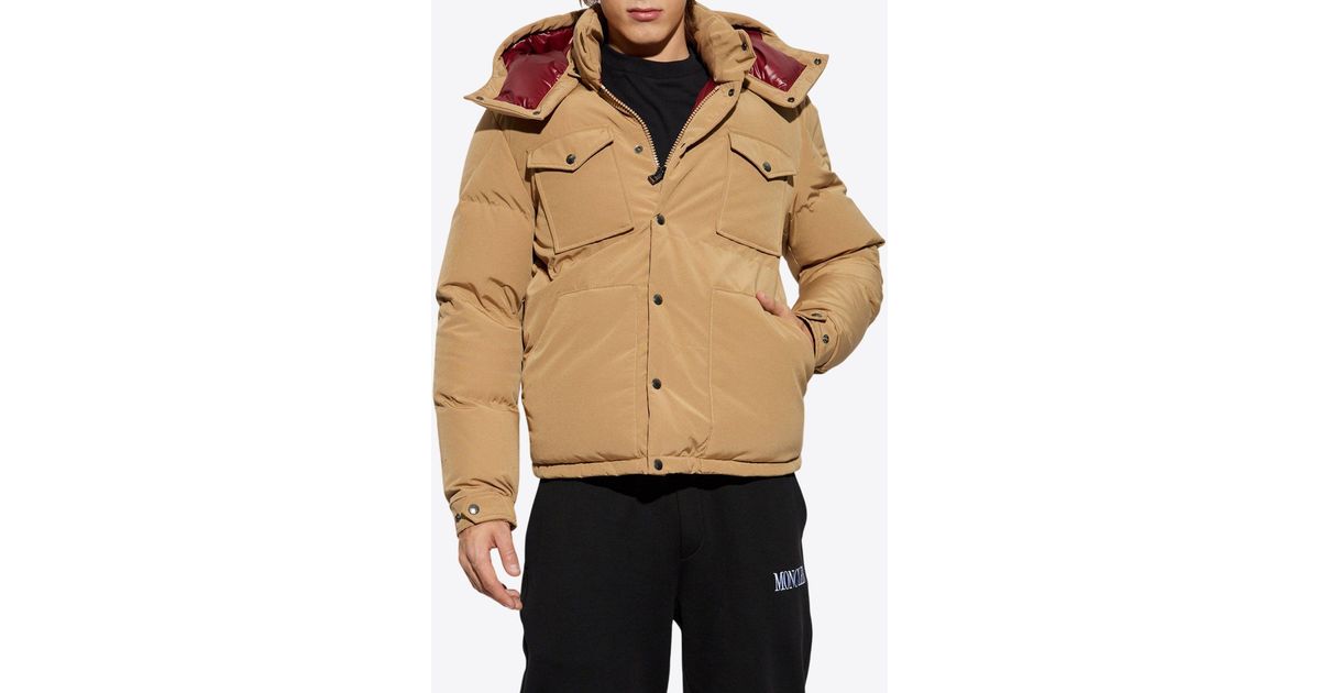 Moncler Fornas Short Down Jacket in Black for Men | Lyst