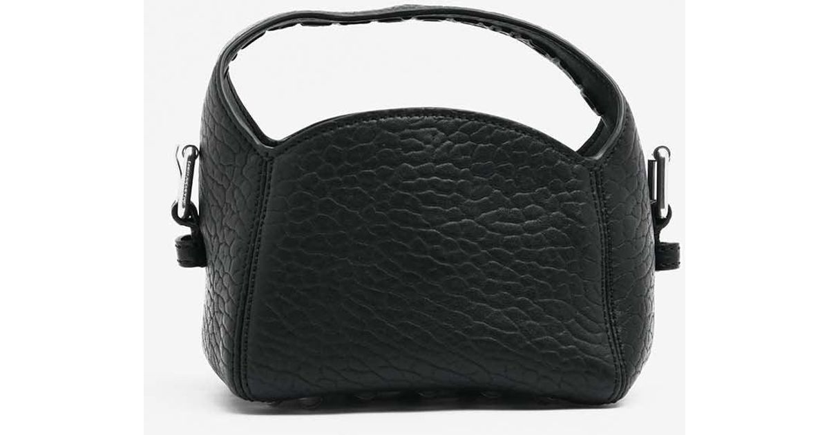 Alexander Wang Small Rex Grained Leather Bucket Bag in Blue | Lyst
